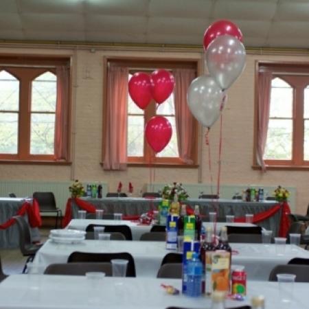 Christ Church Hall - Inside View Decorated | Christ Church Hall Erith